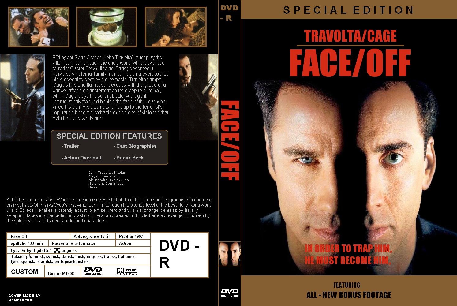 DVD Lables: Face Off